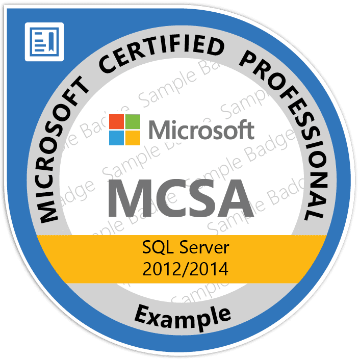 La certificazione Microsoft MCSA SQL Server 2012/2014 - Formazione e Consulenza - Pipeline Srl
